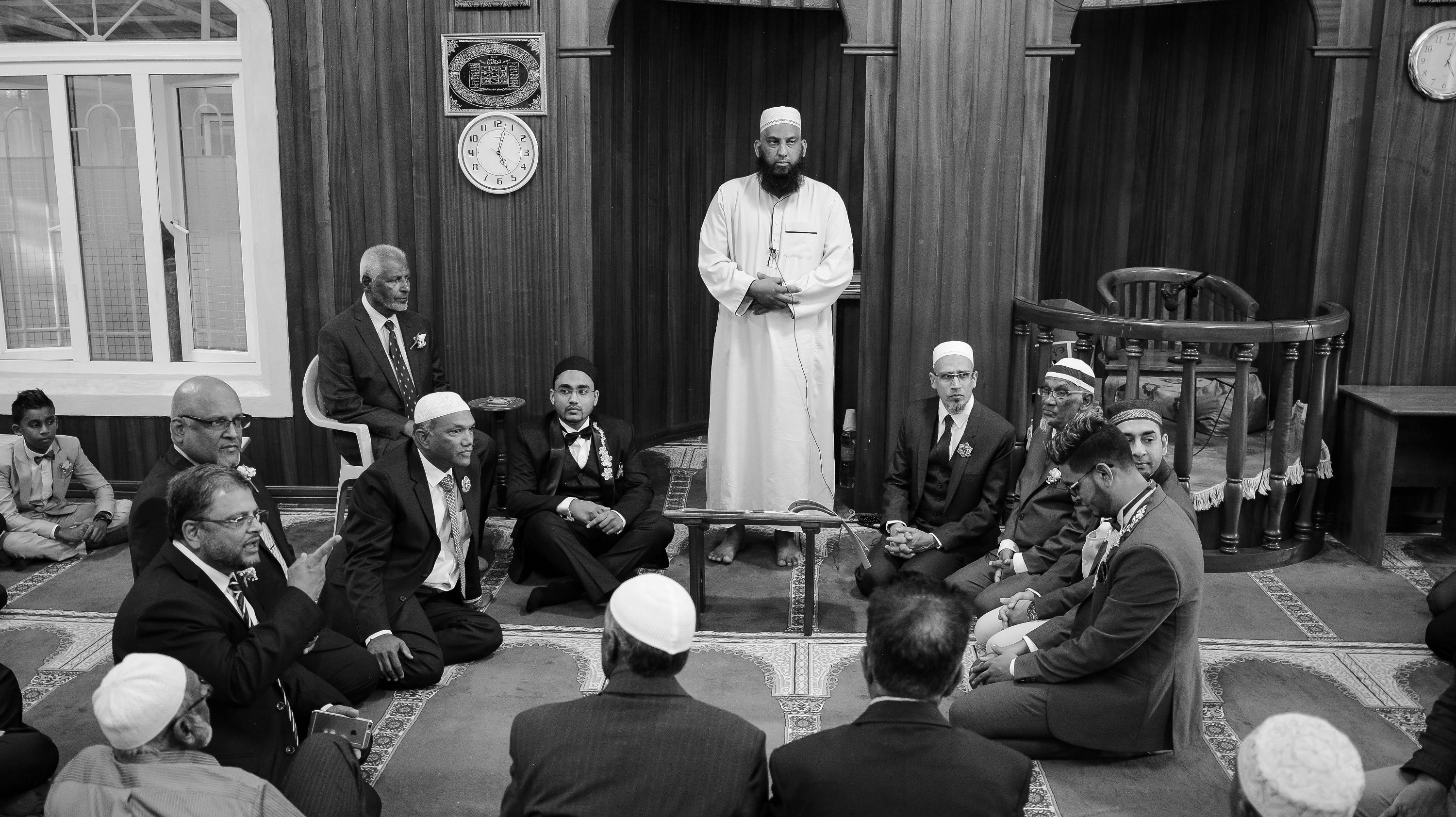 The Nikkah Ceremony inside a mosque… @ Sir Abdul Razack Mohamed Hall ...