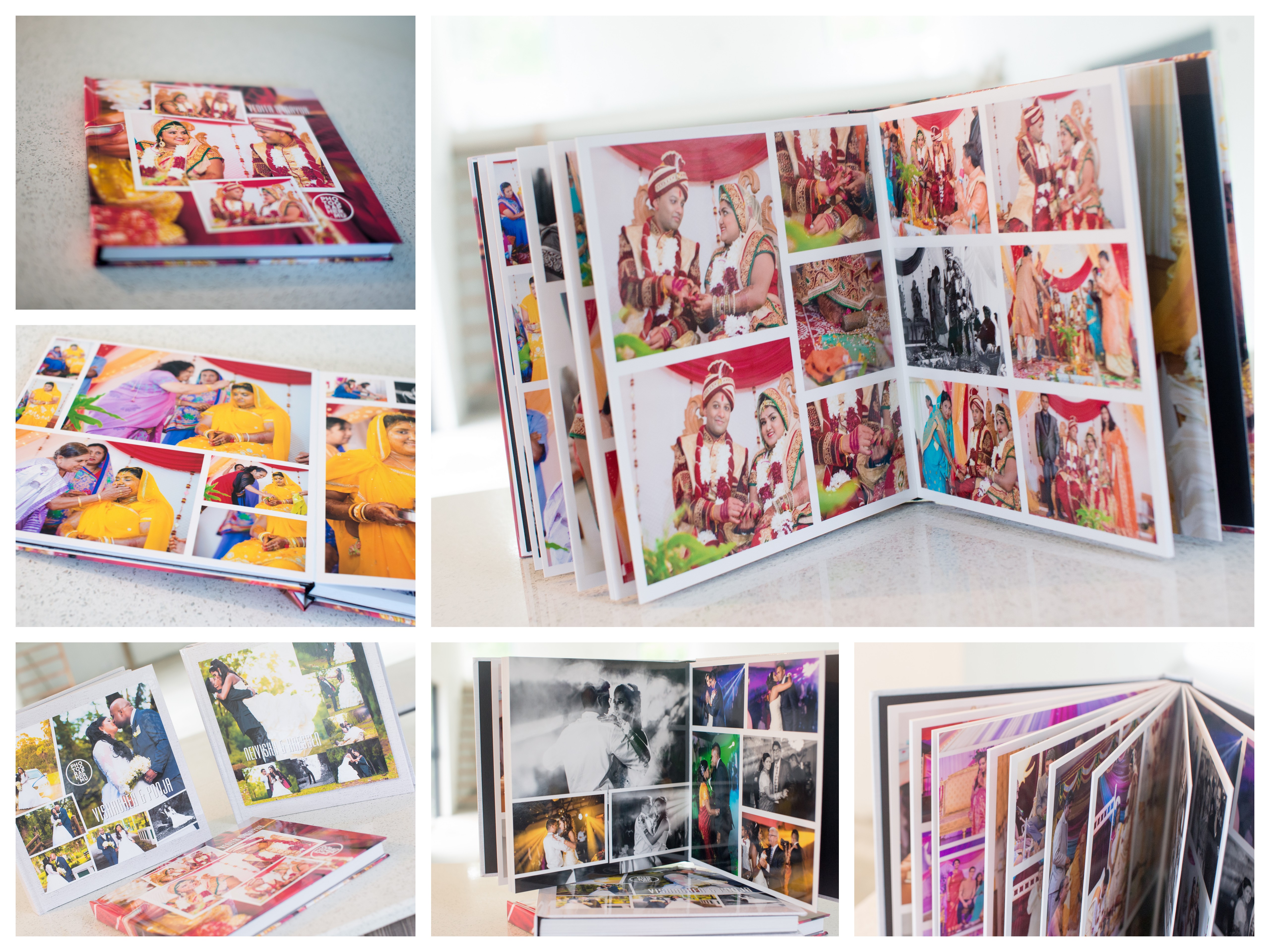 Our Wedding Photobook Samples – Produced in India – PHOTOGRAPHE.mu